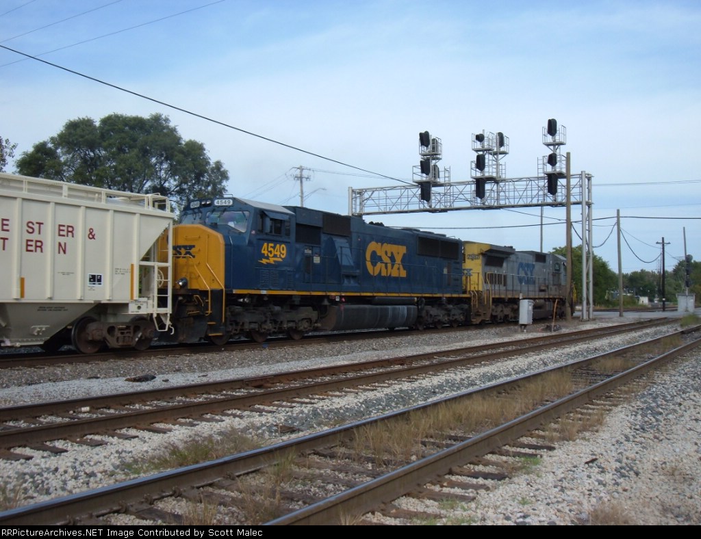 CSX 7587 & 4549